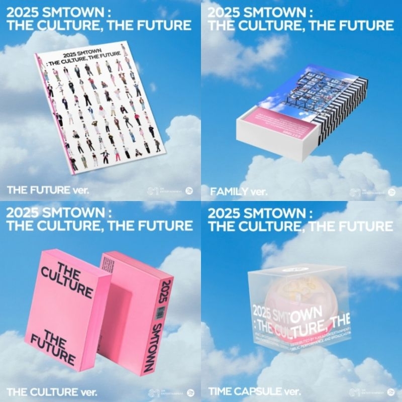 Jual BOOKED] Album 2025 SMTOWN - The Culture The Future | Albums ver ...