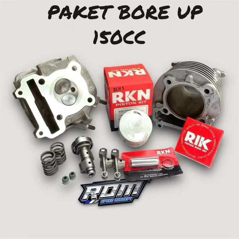 Jual PAKET BORE UP 150CC PNP TANPA COAK CRANKASE MIO SPORTY,NOUVO,5TL ...