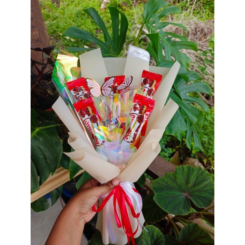 Jual contoh gambar//bisa buat buket snack kecil | Shopee Indonesia