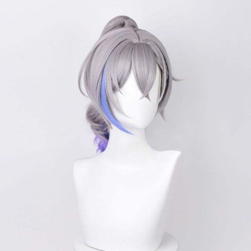 Jual Wig Preloved Second wig bekas Silver Wolf SW honkai star rail, HSR ...