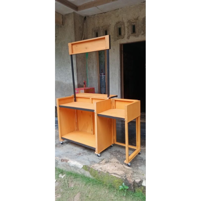 Jual Booth Lipat portable simple/ booth kayu/ booth stand/ booth jualan ...