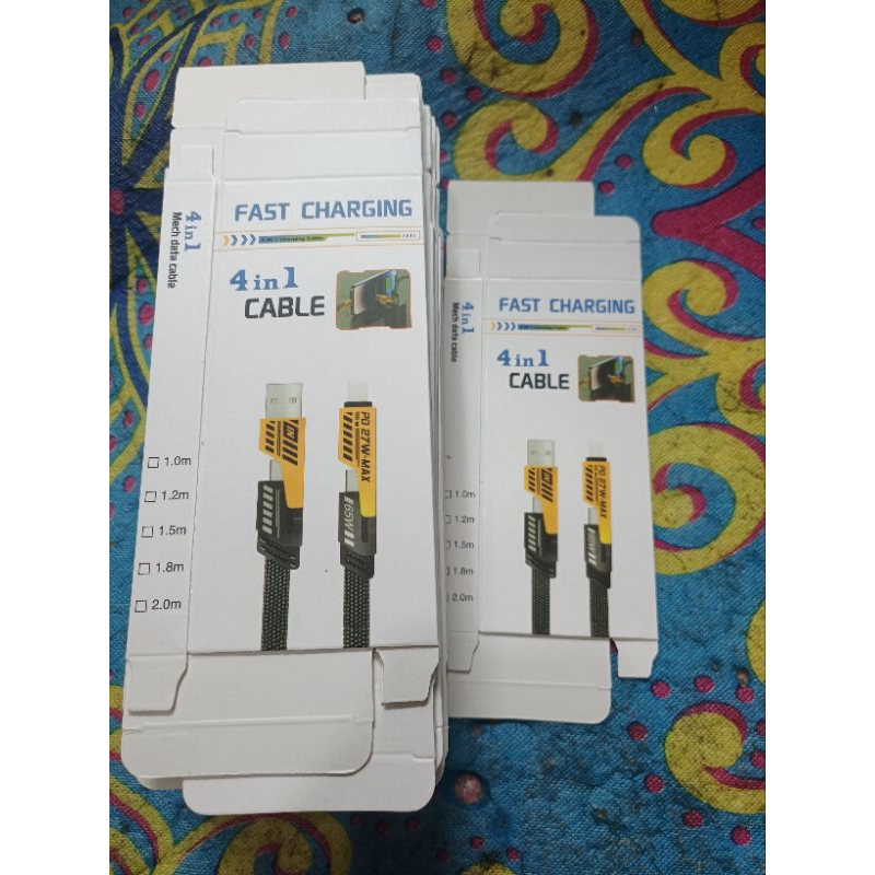 Jual Packing dus kabel 4 in 1 dus nya doang | Shopee Indonesia