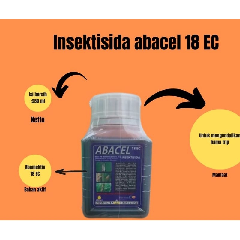 Jual INSEKTISIDA ABACELL ABAMEKTIN 18 EC 250 ML | Shopee Indonesia