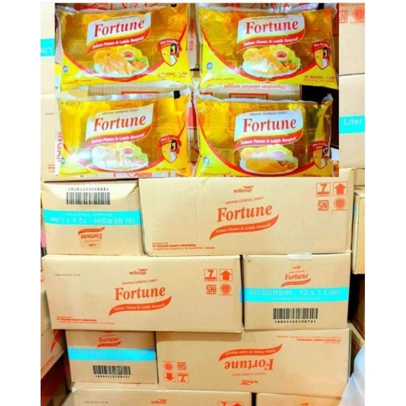Jual Minyak Goreng Fortune Bantal 1 Liter | Shopee Indonesia