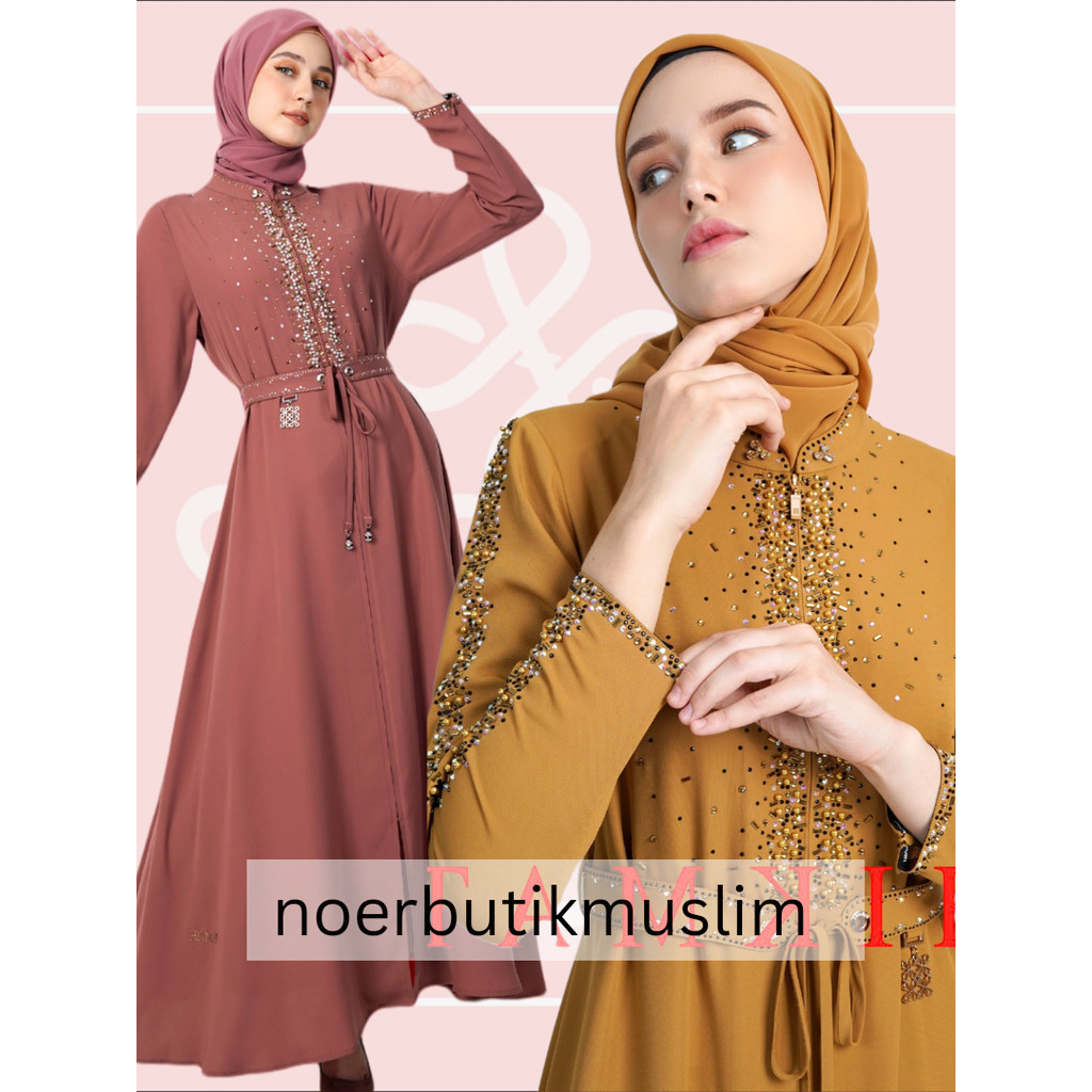 Jual Hikmat Fashion Original A3015 Abaya Hikmat Terbaru 2024 ...