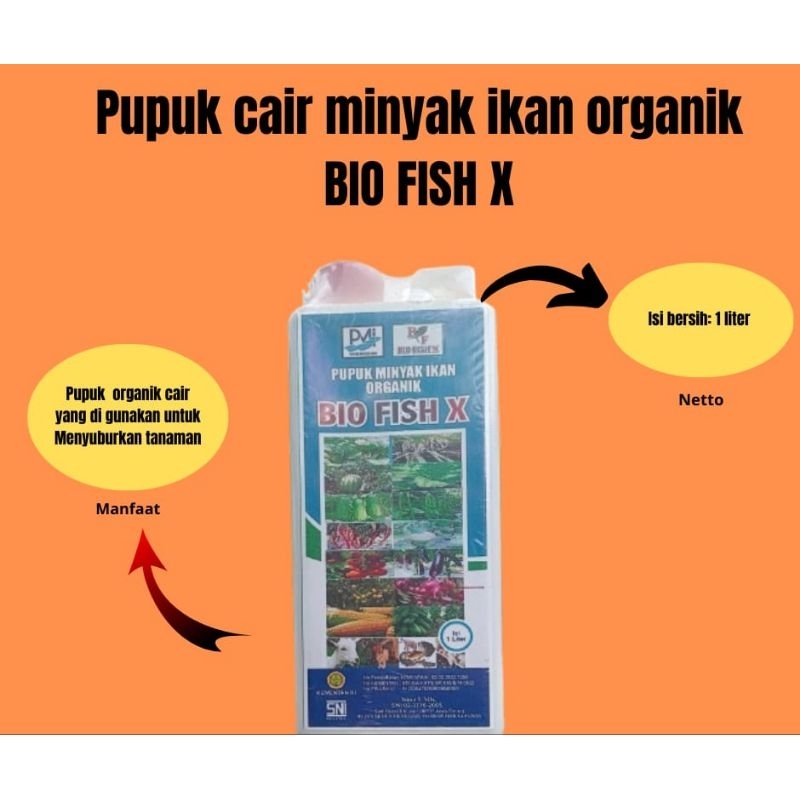 Jual BIO FISH X-PUPUK ORGANIK CAIR | Shopee Indonesia