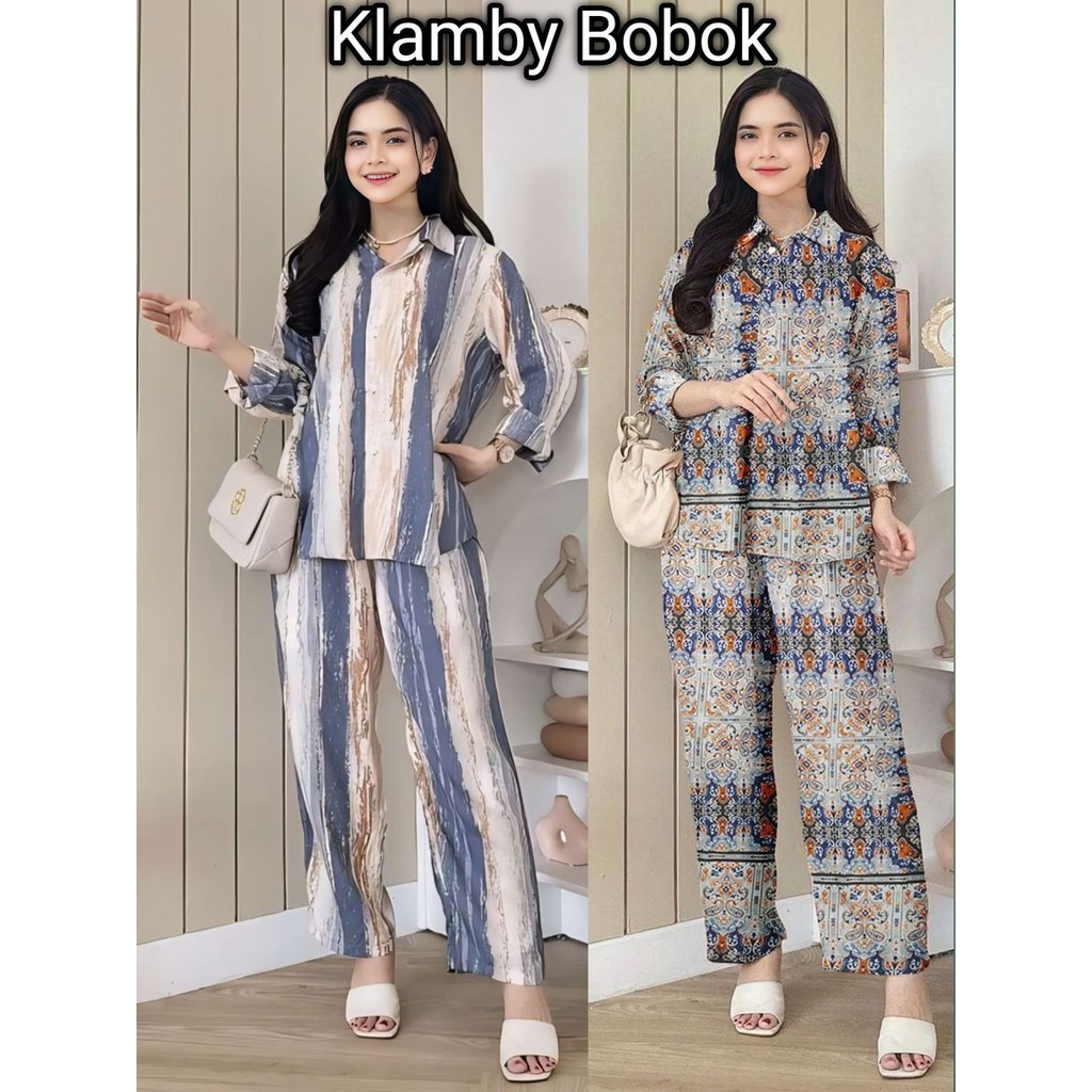 Jual Baju One Set Rayon Piyama Setelan Lengan Panjang Wanita Kekinian Dewasa Jumbo Terbaru ...