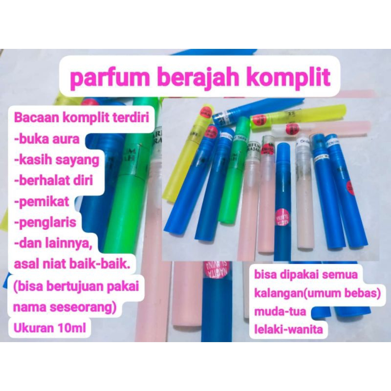 Jual READY!! PARFUM RAJAHAN KOMPLIT PATEN | Shopee Indonesia