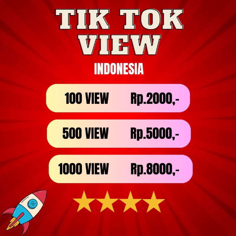 Jual Tik Tok View | Shopee Indonesia