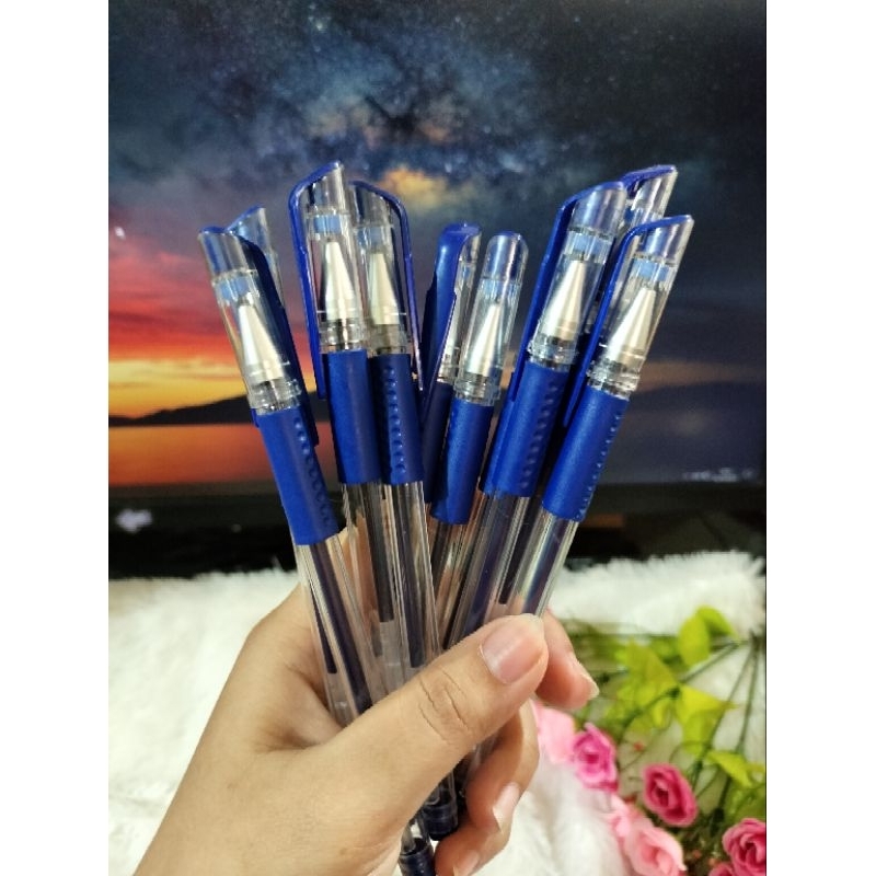 Jual PULPEN BIRU / TINTA BIRU IMPORT PERMANEN PER 12 PCS | Shopee Indonesia