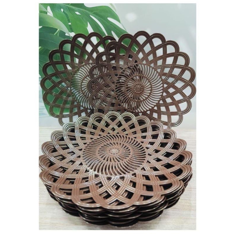Jual PIRING PLASTIK/PIRING ROTAN/PIRING ANYAM/PIRING MURAH/PIRING ...