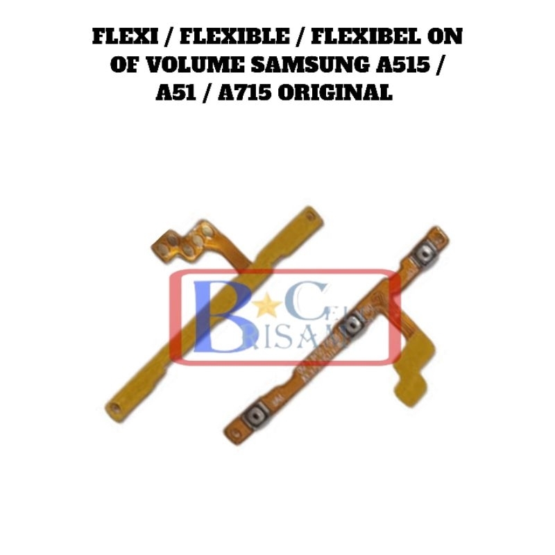 Jual FLEXI / FLEXIBLE / FLEXIBEL ON OF VOLUME SAMSUNG A515 / A51 / A715 ...