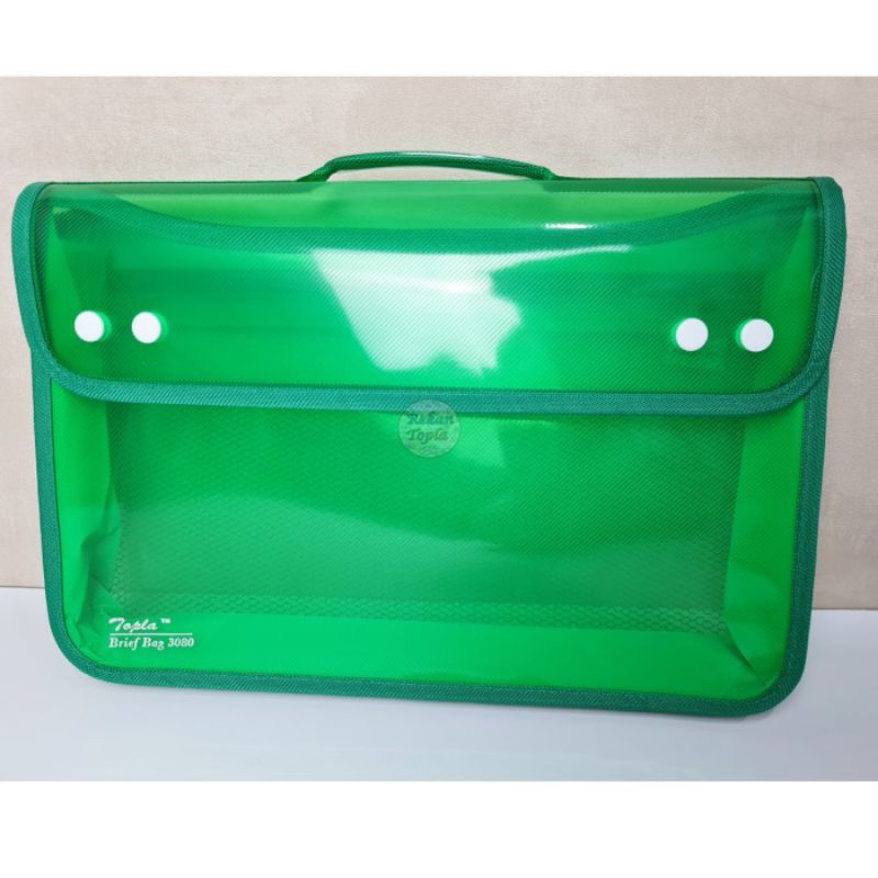 Jual Map Tas Tenteng Plastik Kancing 2 Dokumen Folio | Shopee Indonesia