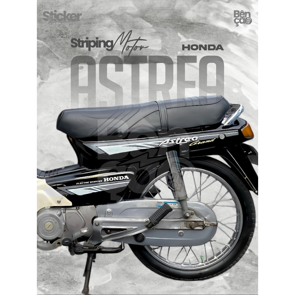 Jual Striping stiker motor | HONDA Astrea Grand Bulus kapsul 1992 1993 ...
