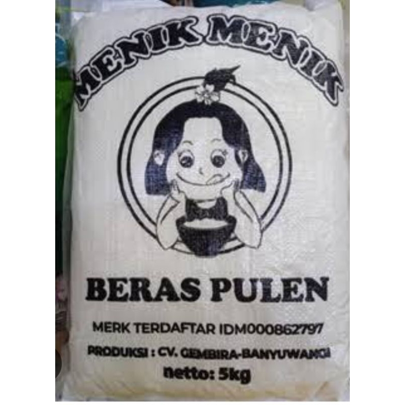 Jual beras menik menik beras pulen 5kg | Shopee Indonesia