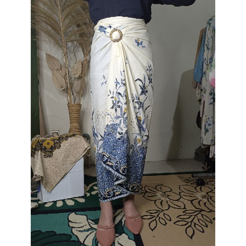 Jual Rok lilit batik katun primissima bawahan kebaya outfit kondangan ...