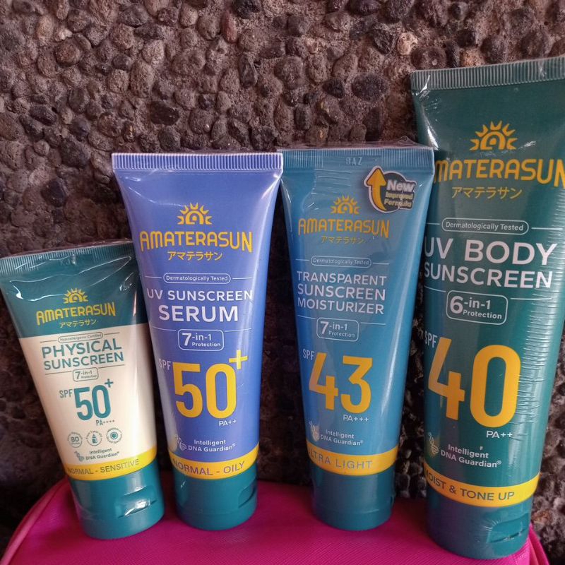 Jual AMATERASUN UV SUNCREN SPF | Shopee Indonesia