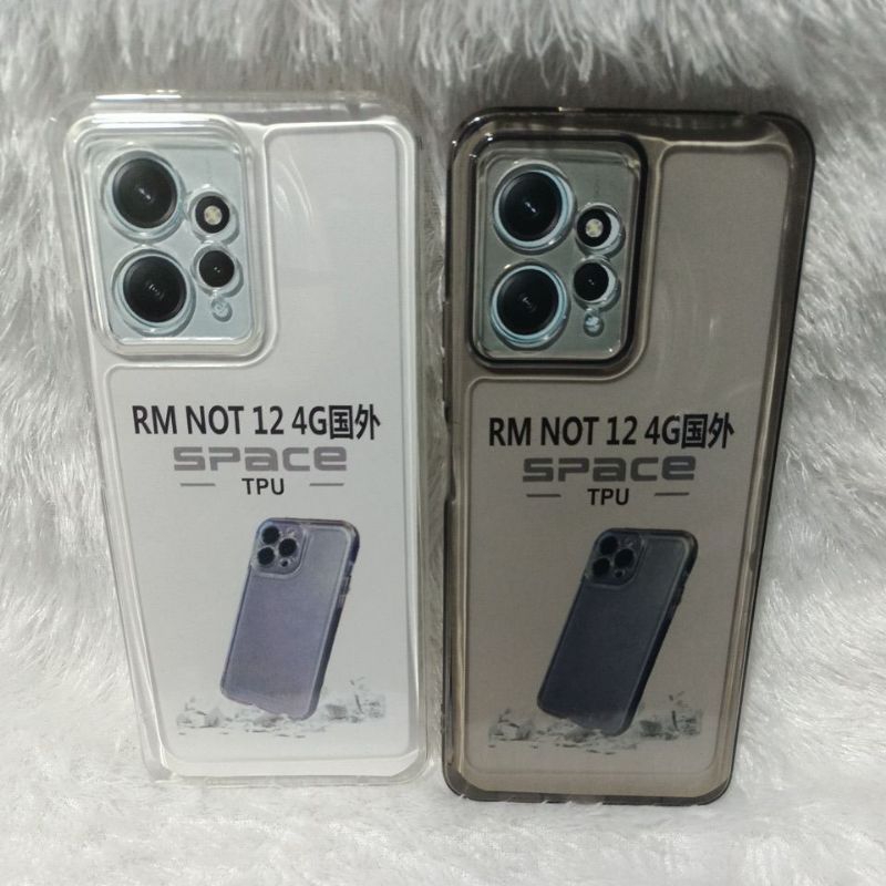 Jual Softcase Casing REDMI NOTE 12 4G Case Black Bening transparan pro ...