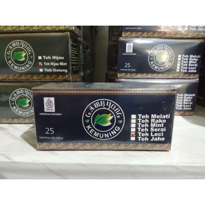 Jual teh hitam celup kemuning 50gram | Shopee Indonesia