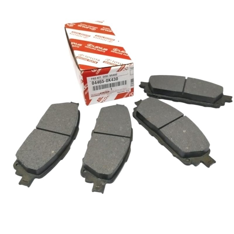 Jual 04465-0K430 Brake Pad Innova Reborn / Kampas Rem Depan Toyota ...