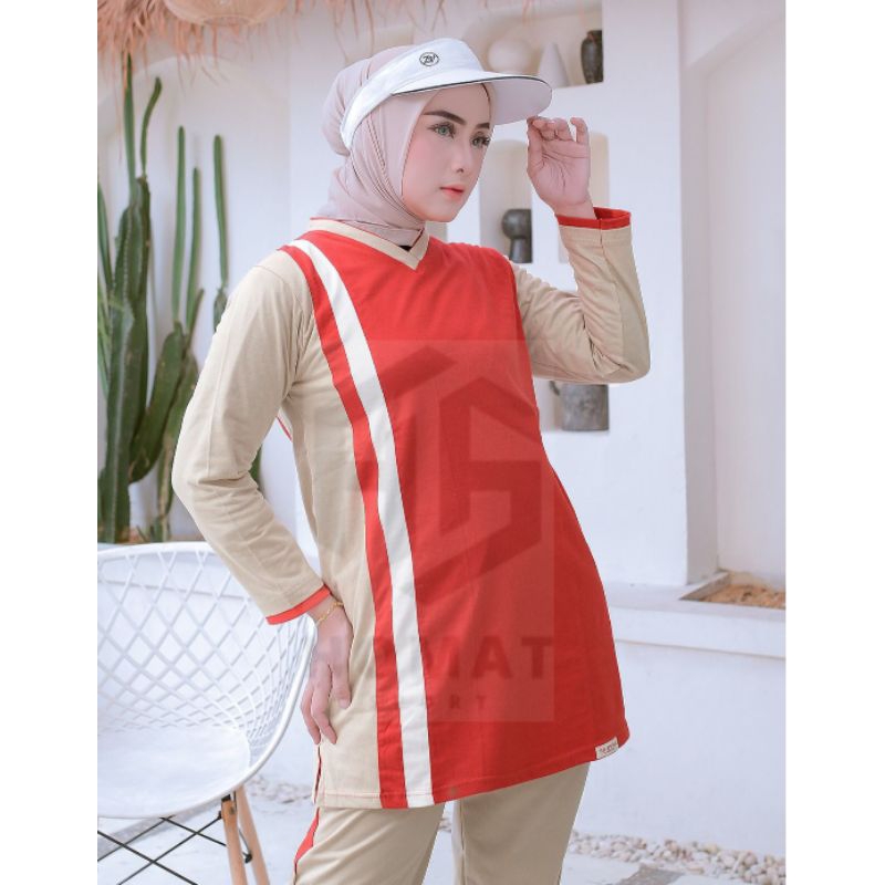 Jual SERAGAM SETELAN MUSLIMAH NEW/seragam setelan tunik terbaru ...