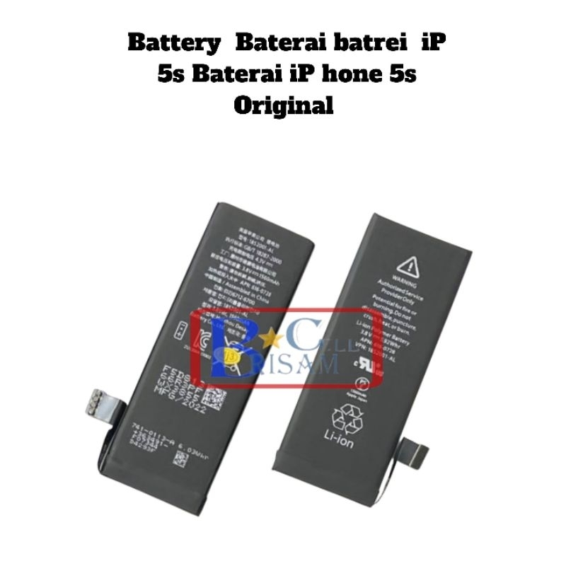 Jual Battery Baterai batrei iP 5s Baterai iP hone 5s Original | Shopee ...