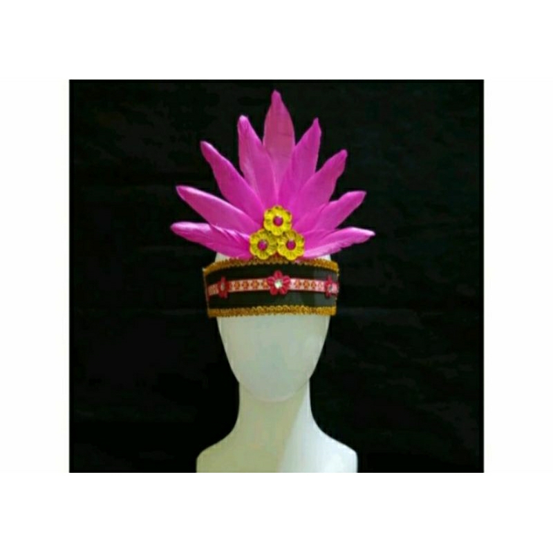 Jual Topi Bulu Pink / Topi Bulu Tari dan karnaval best seller | Shopee ...