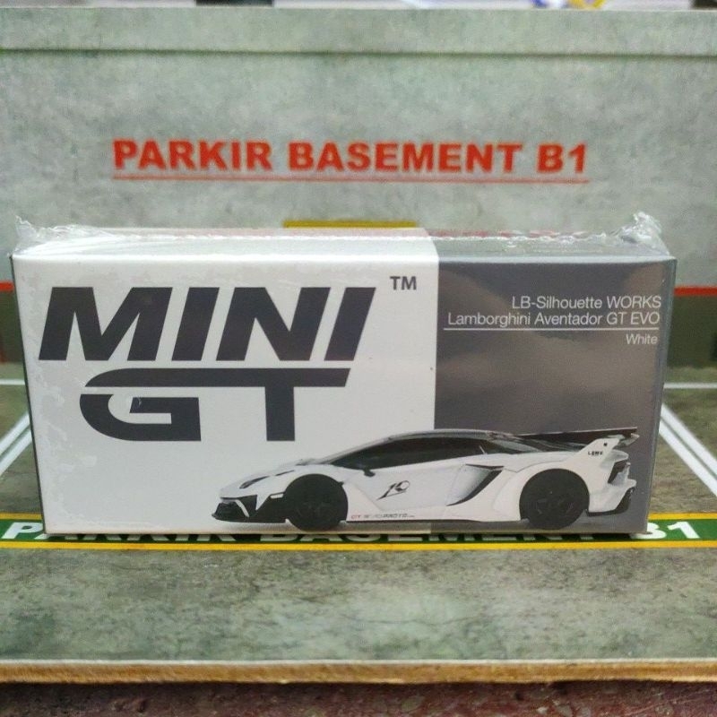 Jual MINI GT 467 LB SILHOUETTE WORKS LAMBORGHINI AVENTADOR GT EVO PUTIH ...