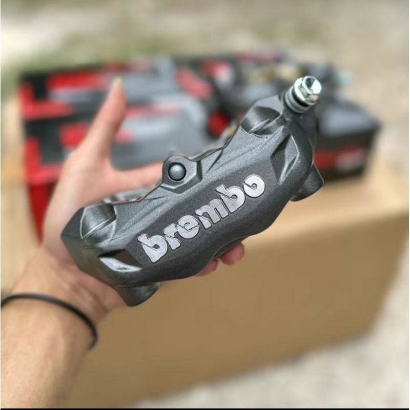 Jual KALIPER CALIPER BREMBO M432 BIG 4 PISTON KALIPER BREMBO IMPORT MONOBLOK | Shopee Indonesia
