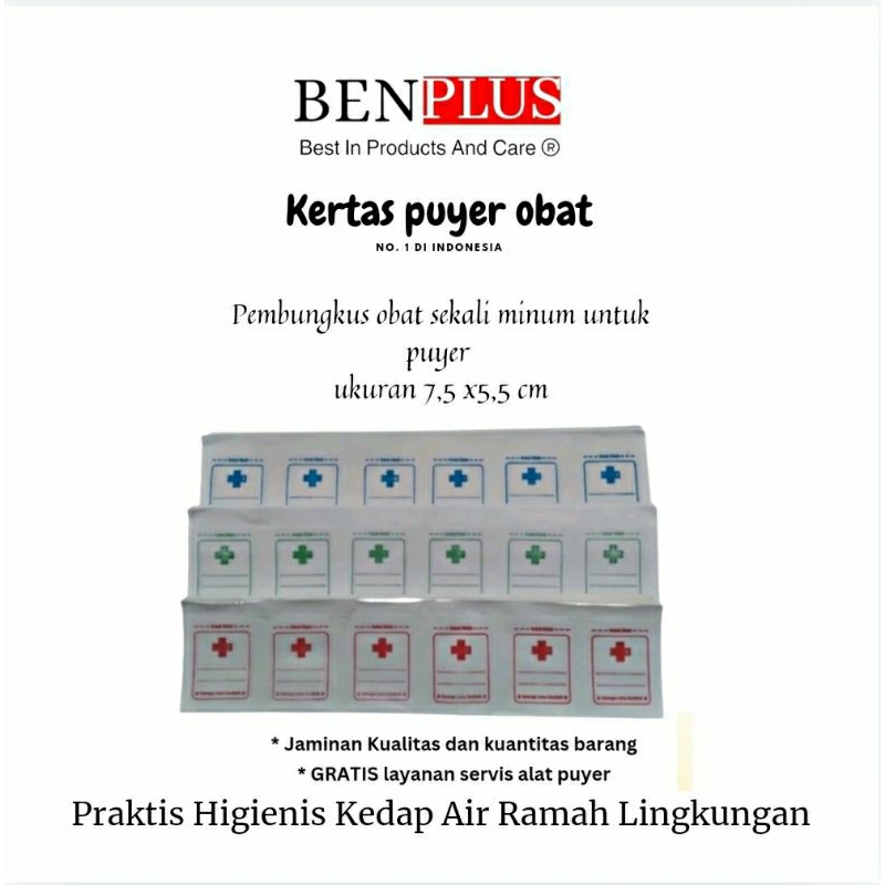 Jual Kertas Puyer Umum /hijau/merah/biru 3 pack | Shopee Indonesia
