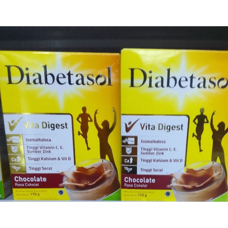 Jual susu Diabetasol coklat 170 gram | Shopee Indonesia