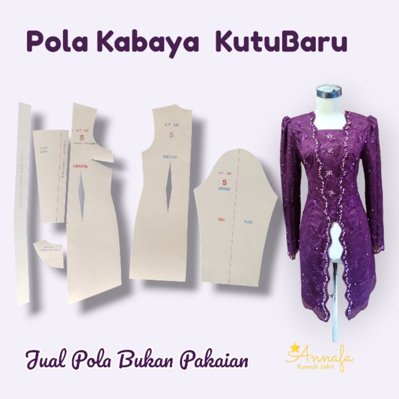 Jual KT.05 / POLA KEBAYA KUTU BARU / LENGAN PUFF(Puncak) | Shopee Indonesia
