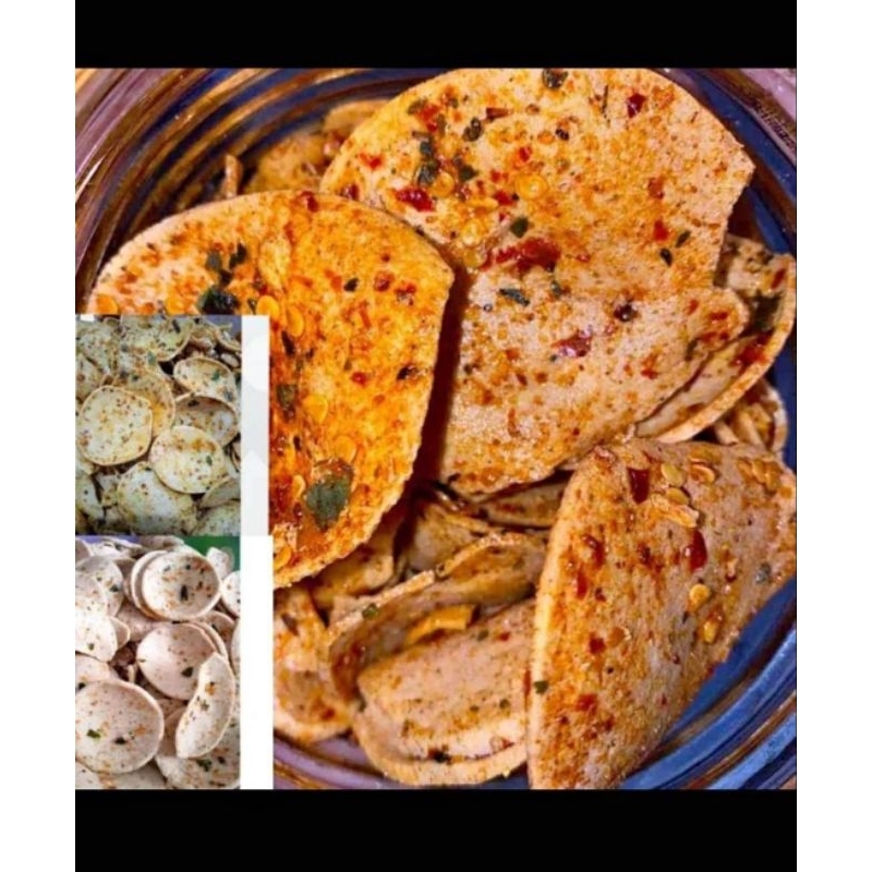 Jual BASRENG KERIPIK BASRENG BULAT PEDAS JAUN JERUK ORIGINAL KEMASAN ...