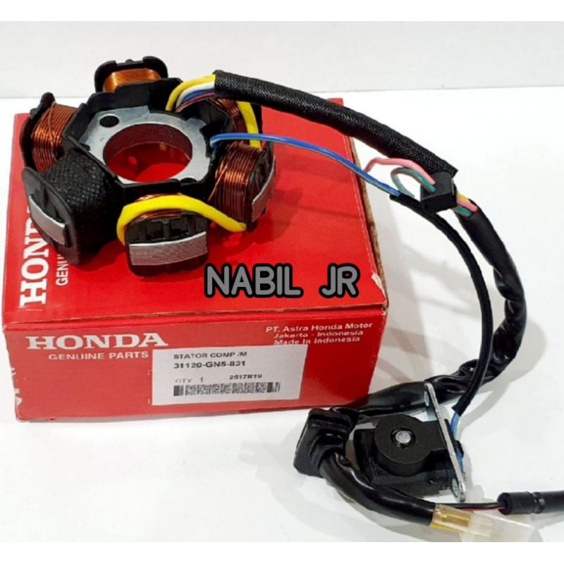 Jual SPUL STATOR ASSY + PULSER GN5 HONDA GRAND SUPRA X LAMA SUPRA FIT LAMA ORI High Quality ...