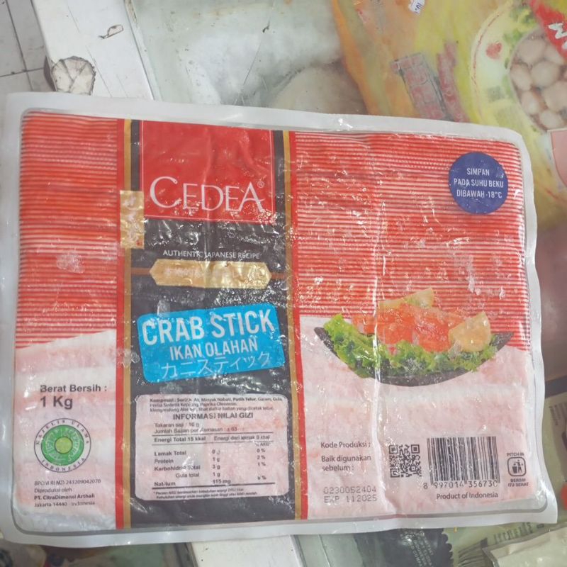 Jual crab stik cedea 1kg | Shopee Indonesia