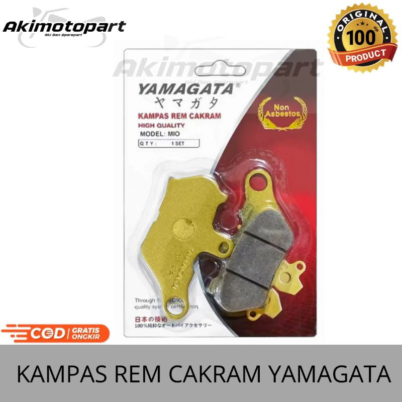Jual Kampas Rem Cakram Dispad Discpad Depan Yamaha Mio M3 Soul GT Aerox Nmax FreeGo Fino 125 ...