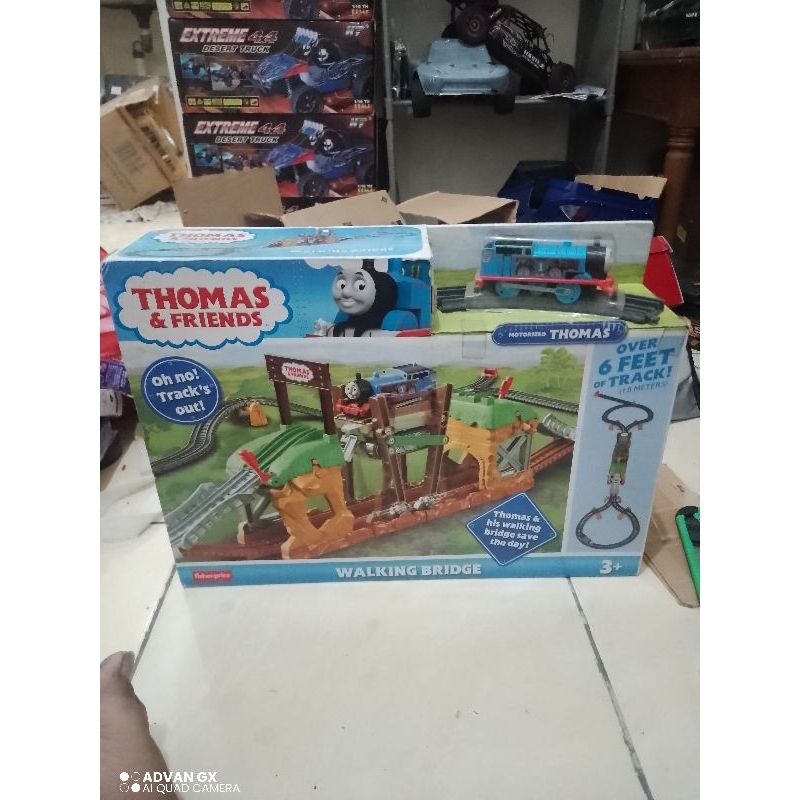 Jual mainan playset Thomas and Friends walking bridge motorized ORI by ...