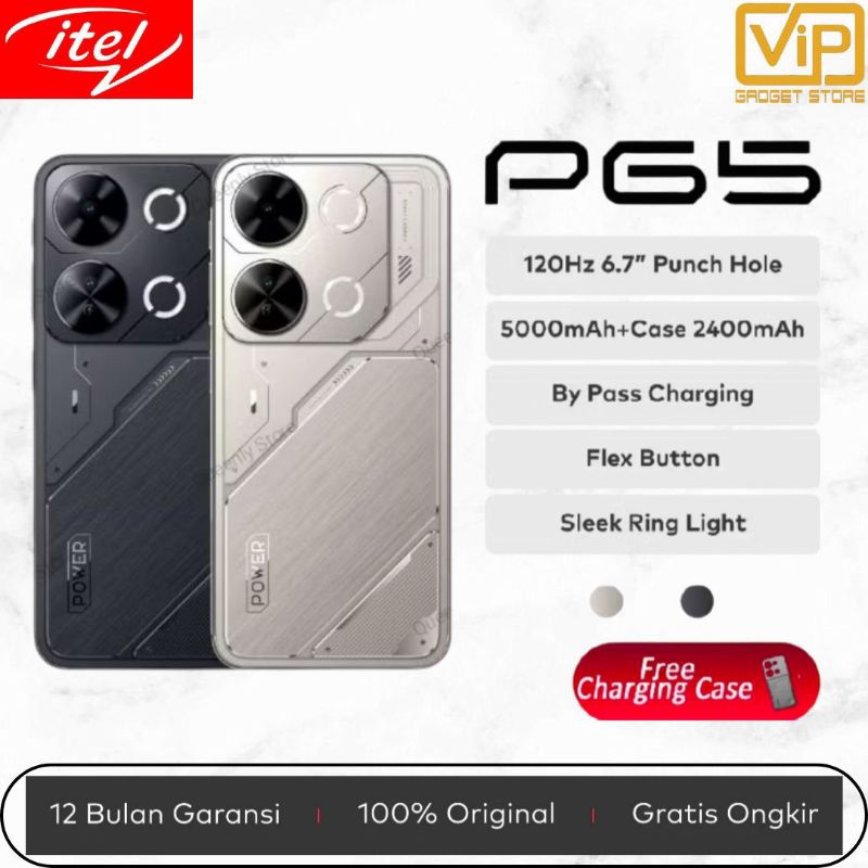 Jual Itel P65 RAM 8+8/128GB - Cyber Design with Sleek Ring Light ...