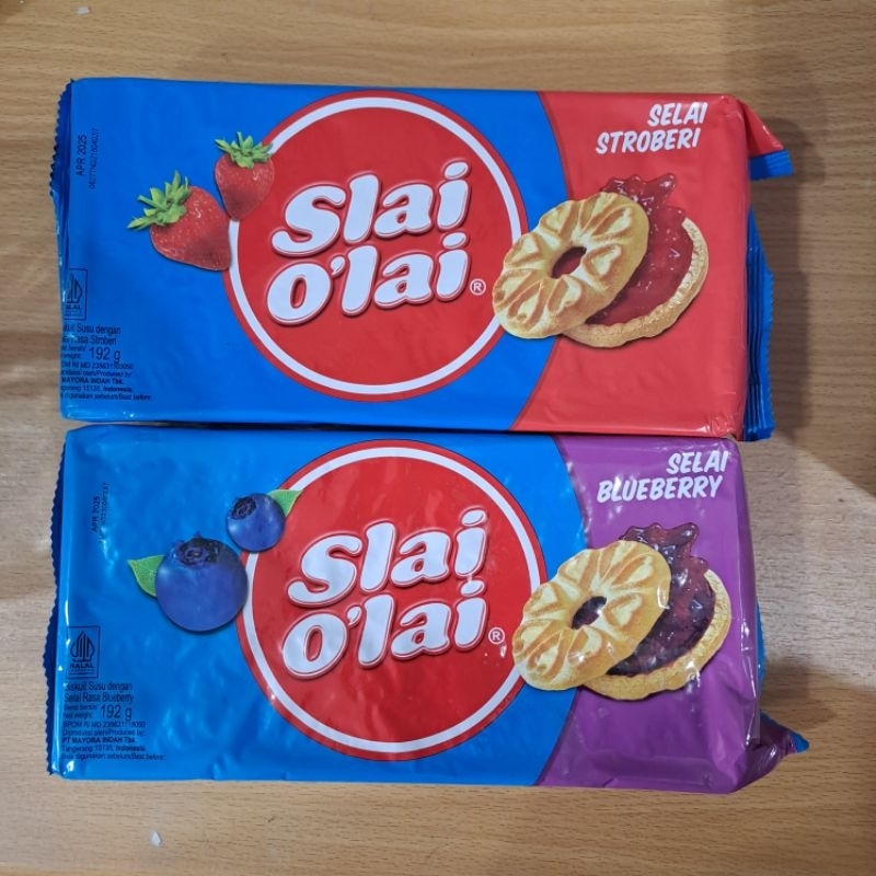 Jual Slai Olai Biskuit susu Rasa Buah | Shopee Indonesia