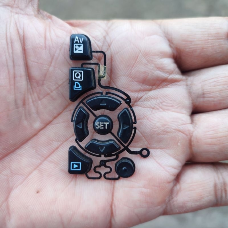 Jual Tombol keypad bottom menu info tombol arah dial canon 550d ...