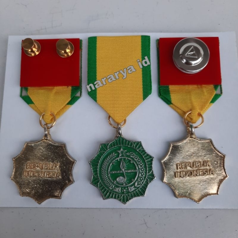 Jual [NARARYA ID] Lencana Teladan Pramuka / Medali Mendali PDU Upacara ...