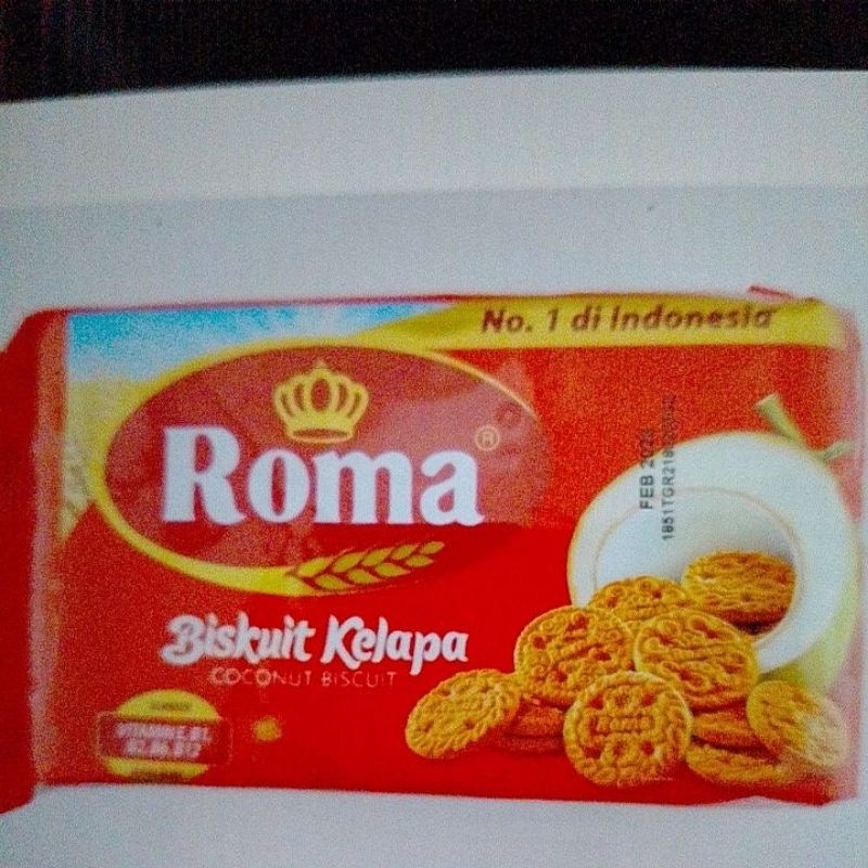 Jual ROMA BISKUIT KELAPA 300GRAM /ROTI ROMA KELAPA | Shopee Indonesia