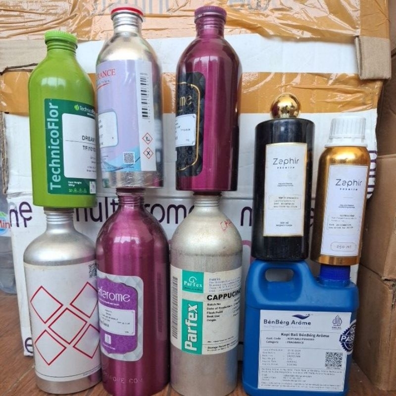 Jual Kaleng Alumunium/Botol Kaleng Bekas parfum uk. 500gr&1L Lengkap ...