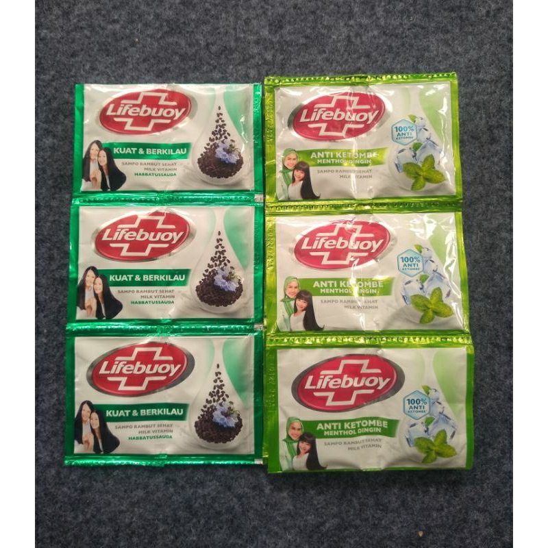 Jual Sampo Lifebuoy sachet 10 mL (1 renceng : 6 sachet) | Shopee Indonesia