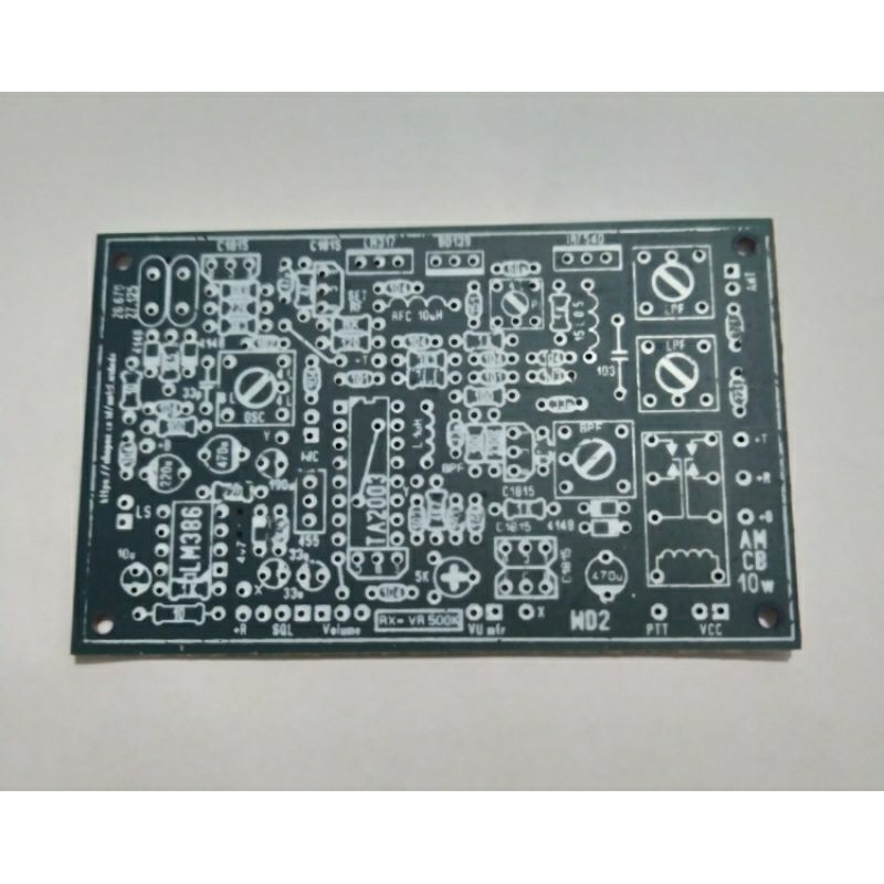 Jual PCB radio CB AM 11 Meter Band 27 Mhz Final IRF540, PCB BURAM ...
