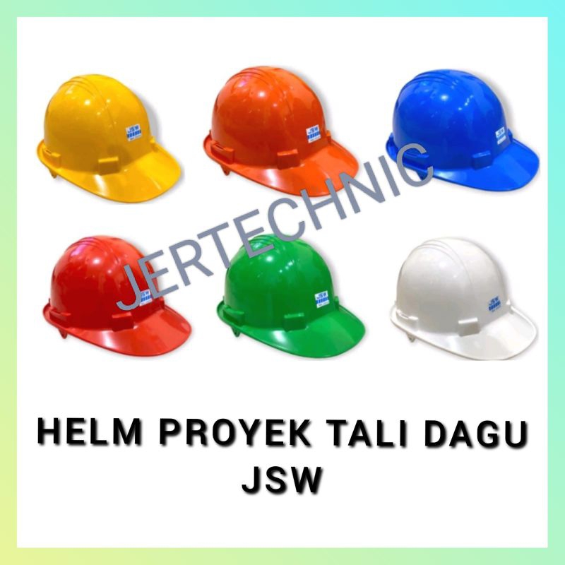 Jual Helm Proyek JSW /Helm Pelindung Kepala/Helm Kerja | Shopee Indonesia