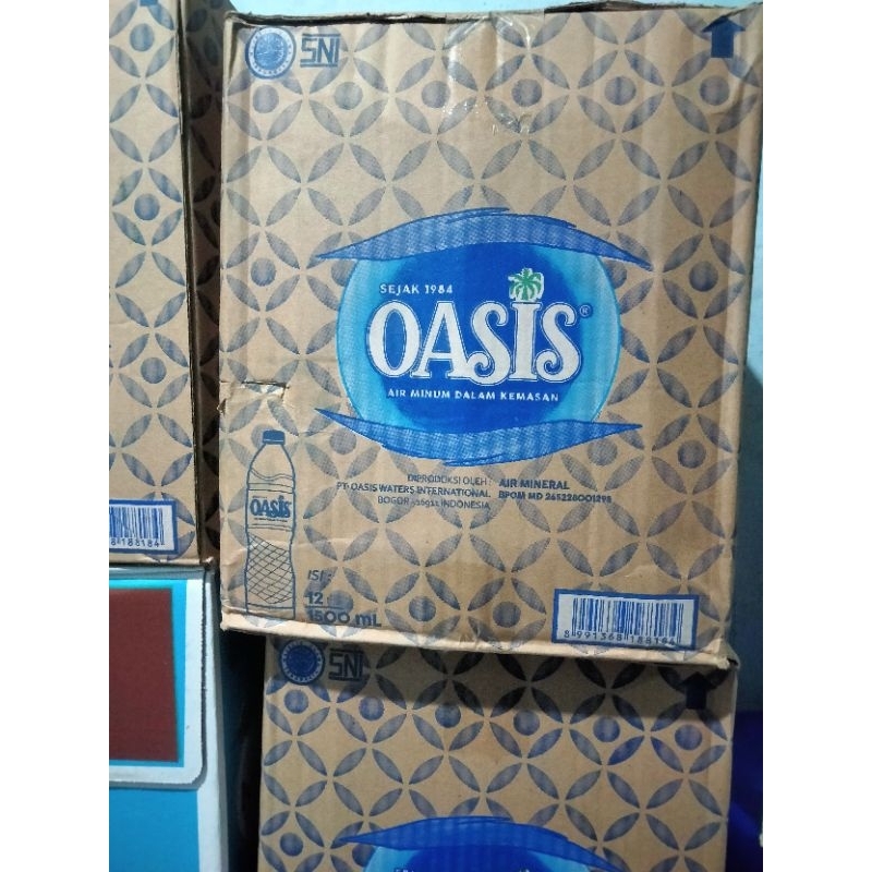 Jual Oasis Botol 1500 ml dus | Shopee Indonesia