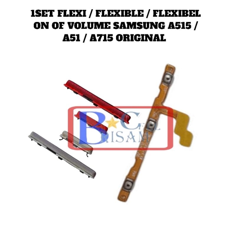 Jual 1SET FLEXI / FLEXIBLE / FLEXIBEL ON OF VOLUME SAMSUNG A515 / A51 ...