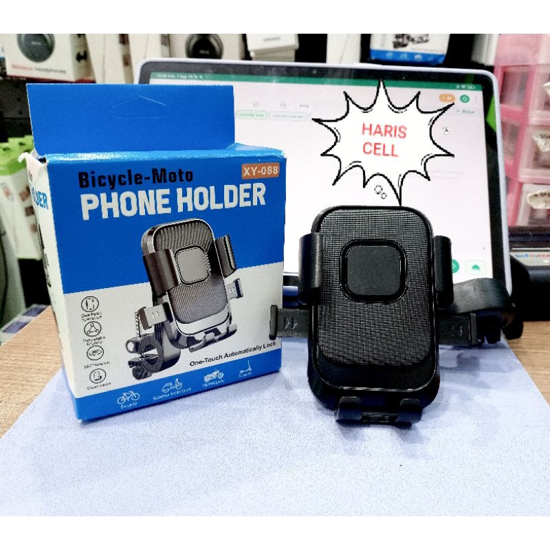 Jual HOLDER STANG MOTOR XY-088 STAND HP MOTOR | Shopee Indonesia