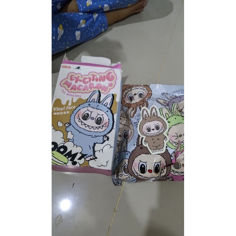 Jual Labubu popmart original Tofee Exciting Macaron | Shopee Indonesia